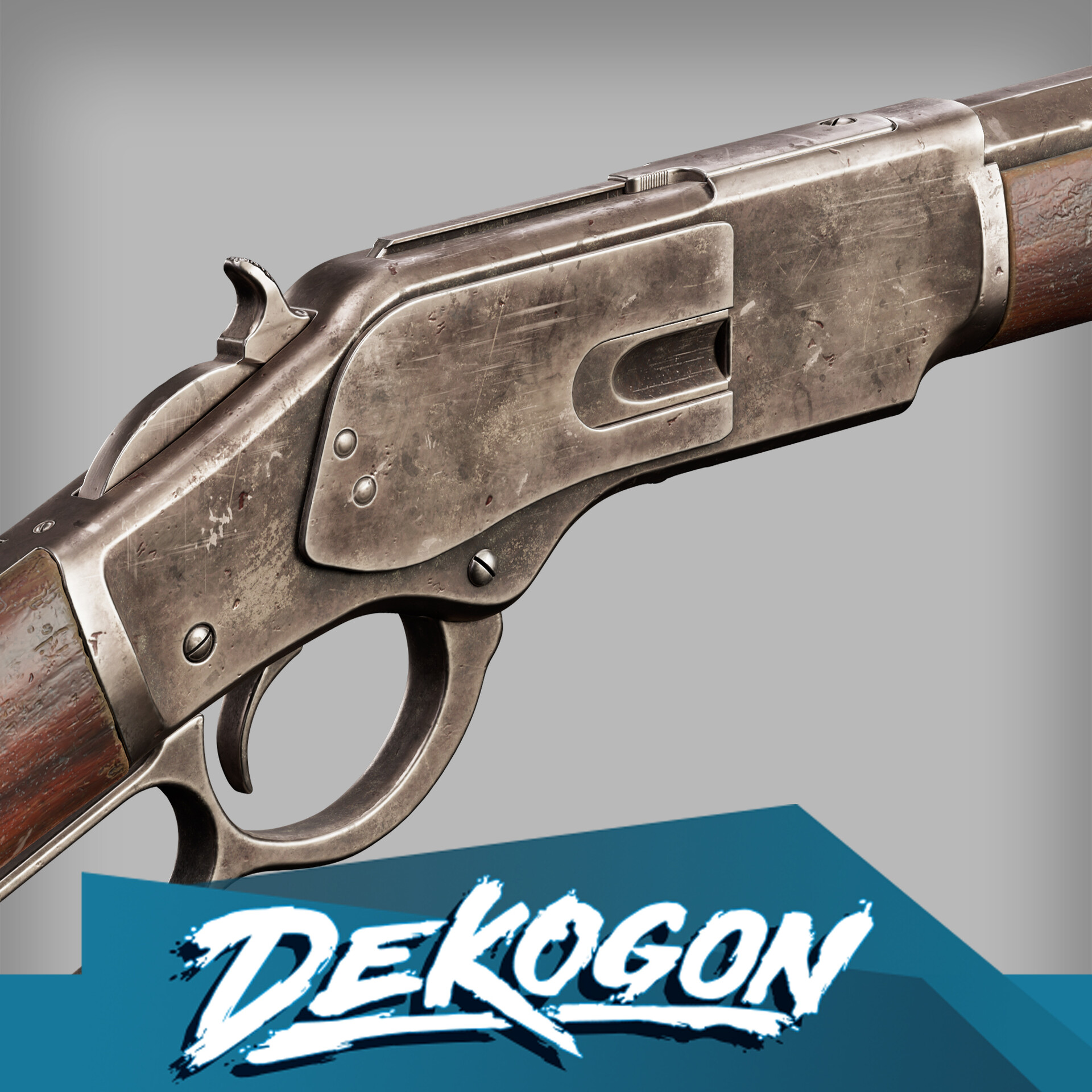 ArtStation - Lever Action Rifle