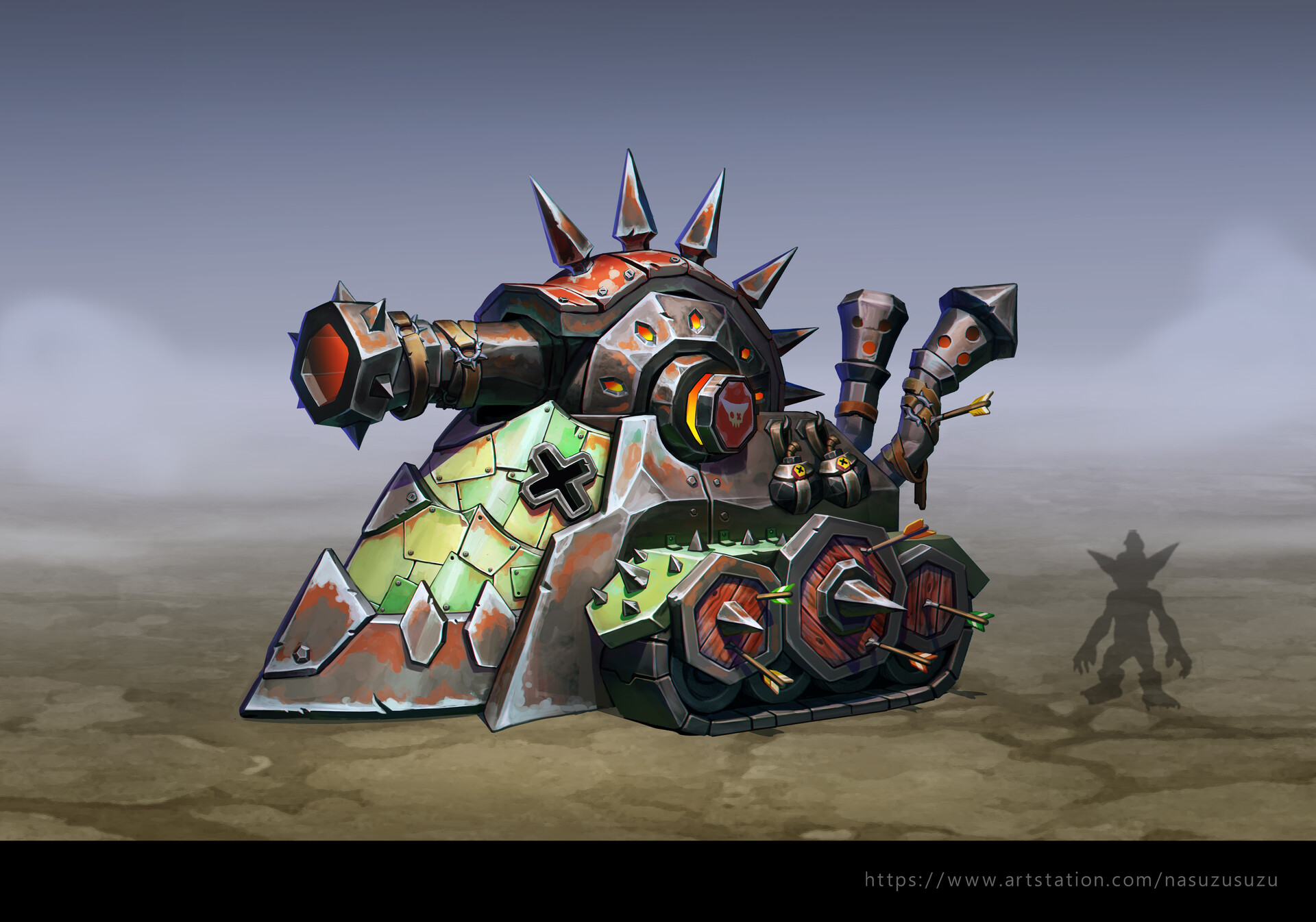 ArtStation - goblin tank