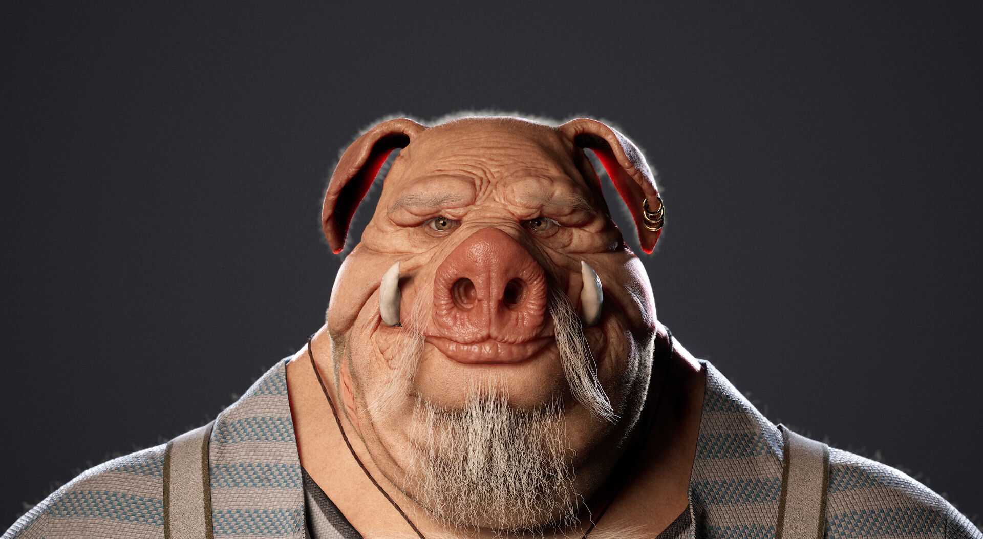 ArtStation - Real-time Chef Pig Character