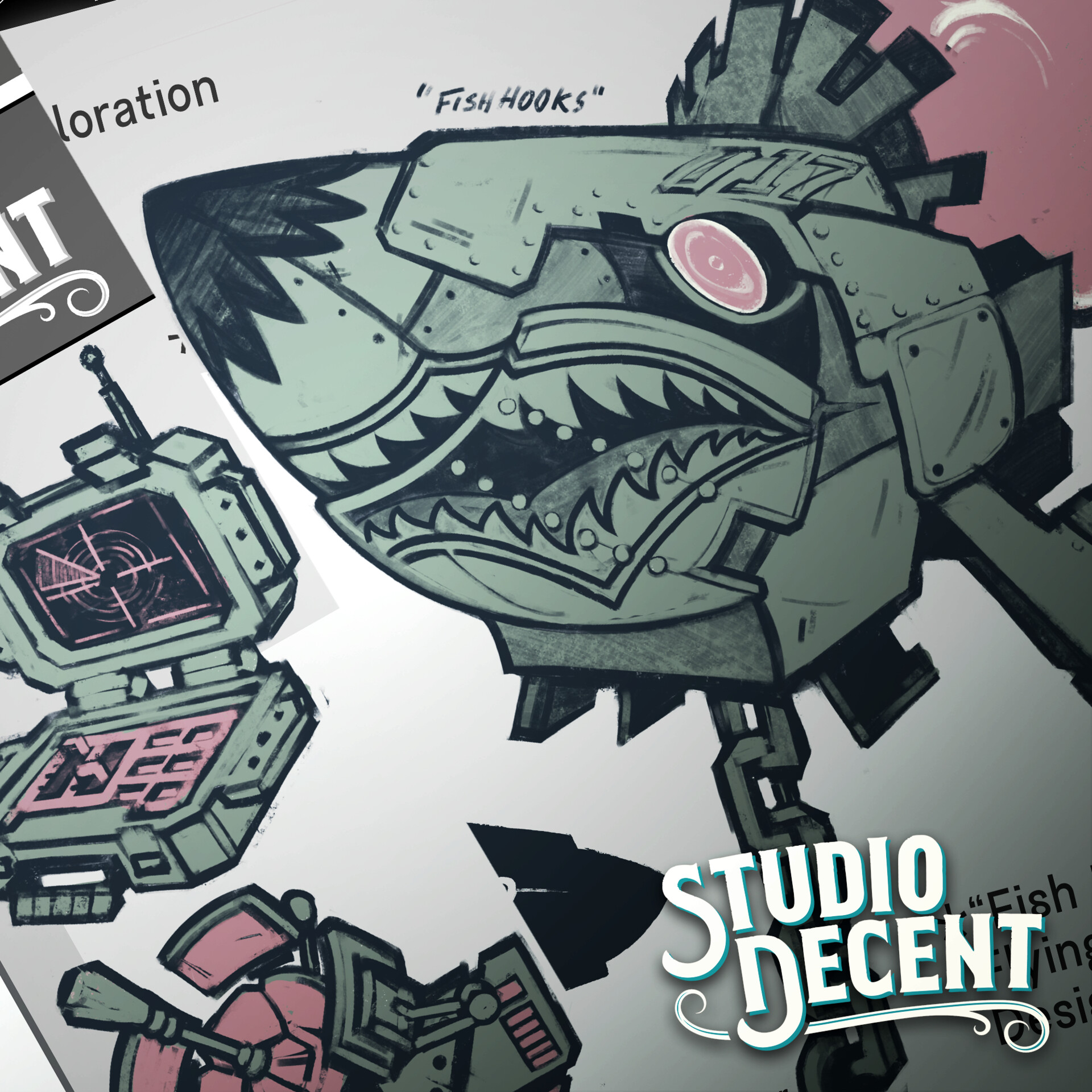 ArtStation - Undra // Steampunk Choose Your Own Adventure Game