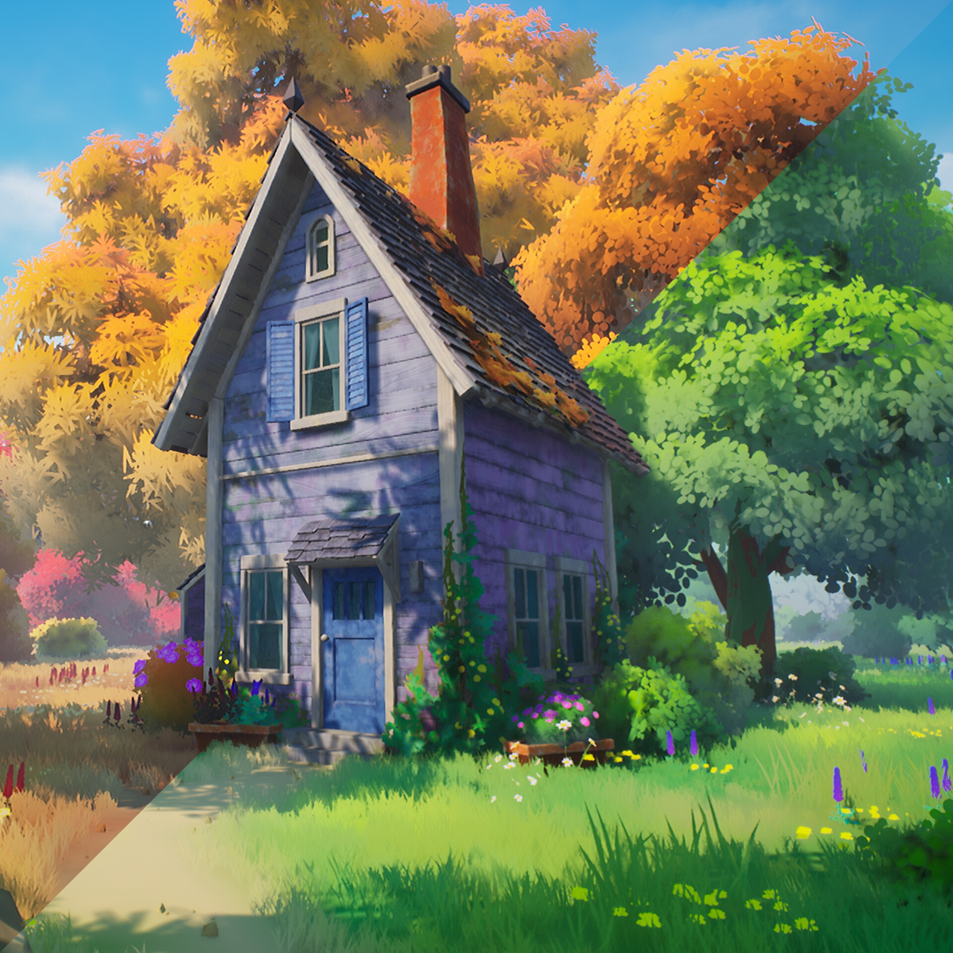 ArtStation - Violet House