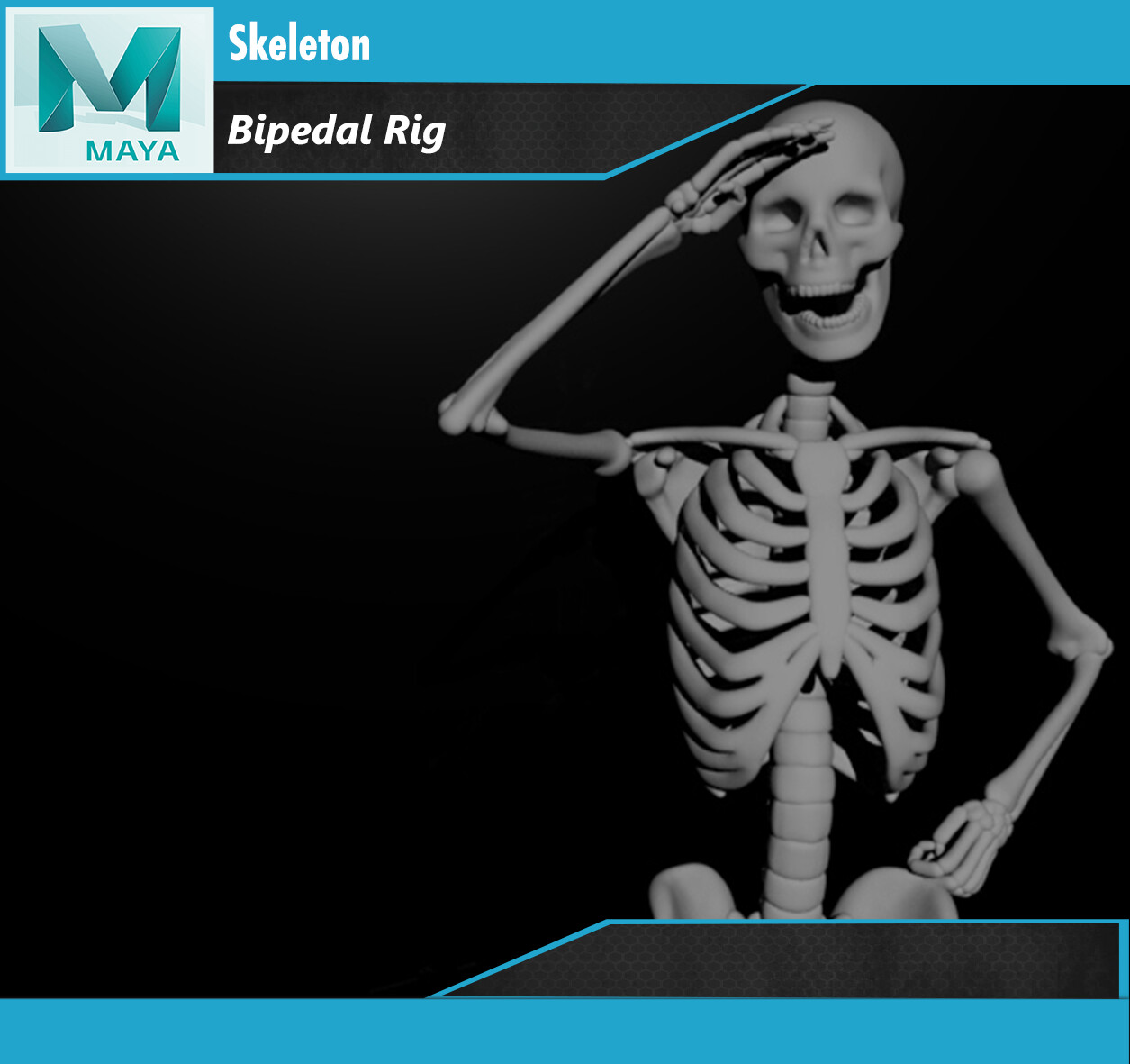 ArtStation - Skeleton Rig