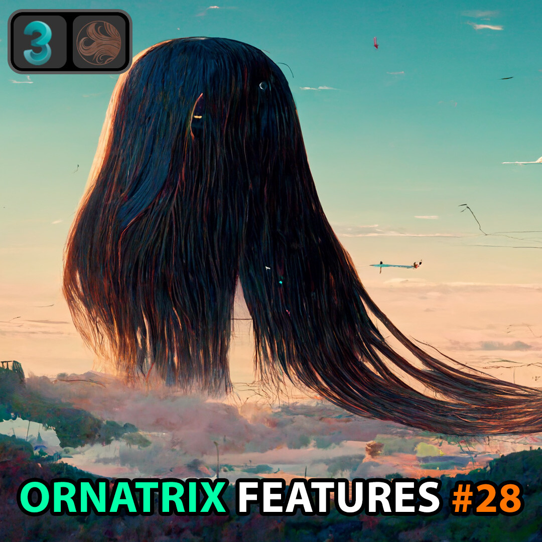 ArtStation - Ornatrix Features #28 - Branching Demo in 3ds Max.