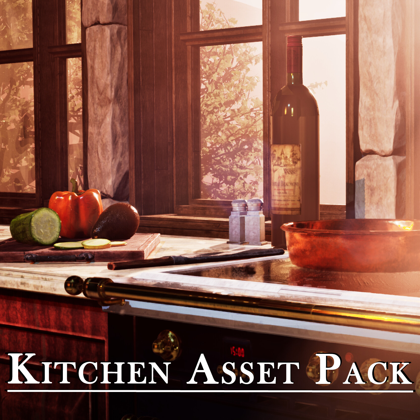 ArtStation - Kitchen Asset Pack