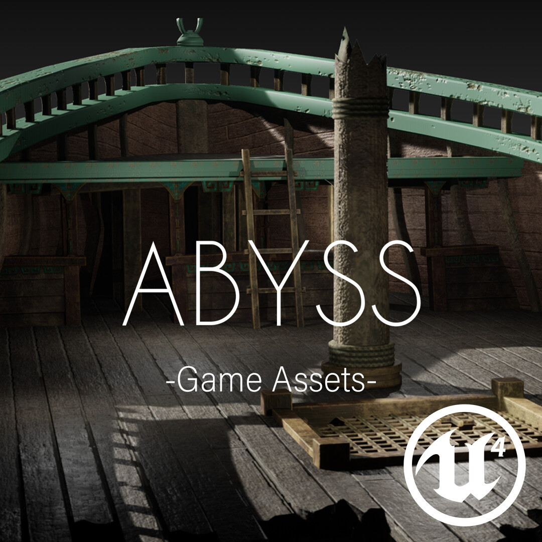 ArtStation - Abyss [Student Project] - Game Assets - Shipwreck