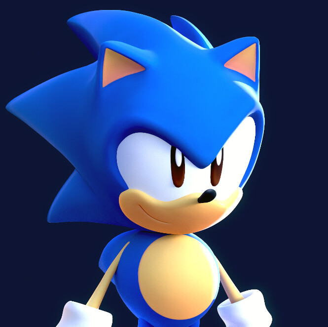 ArtStation - Sonic The Hedgehog