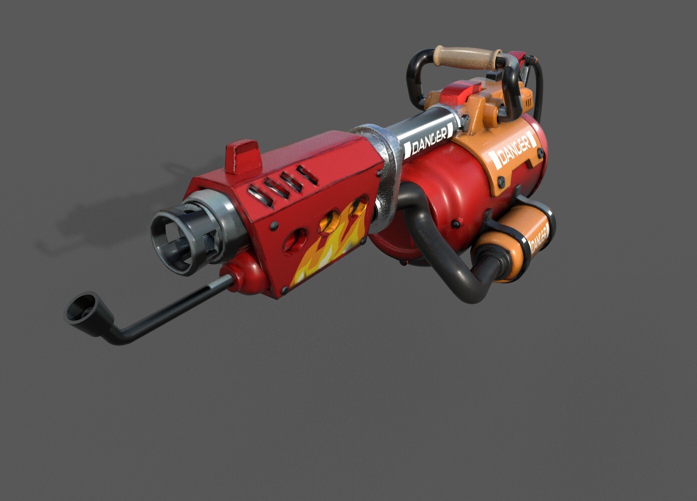 ArtStation - Flame Thrower