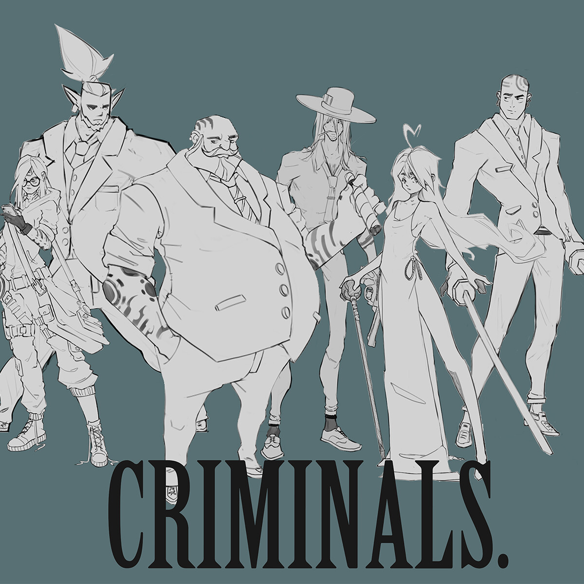 ArtStation - Criminals
