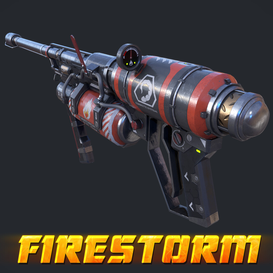 ArtStation - Flamethrower