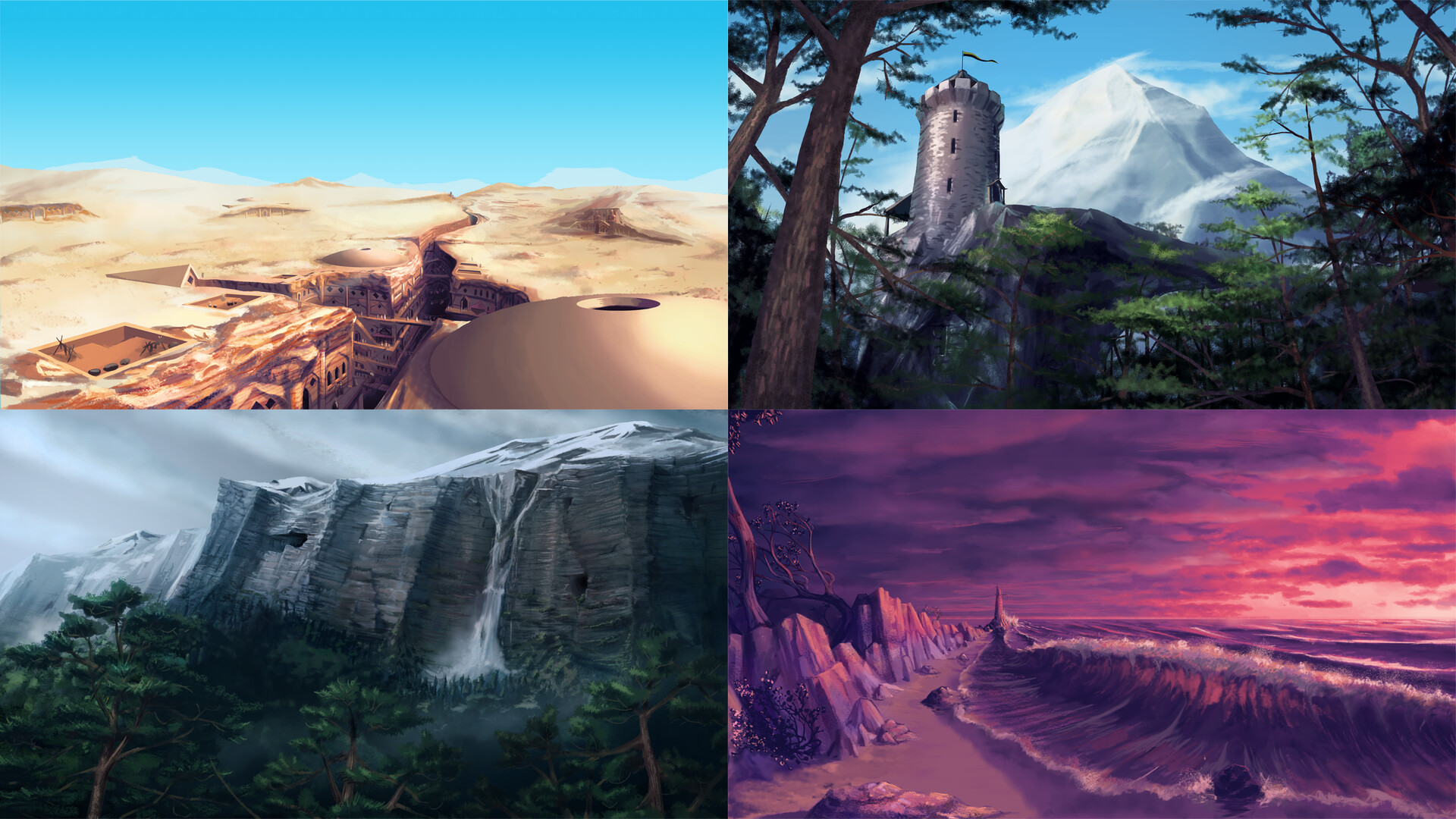 ArtStation - Fantasy Environments