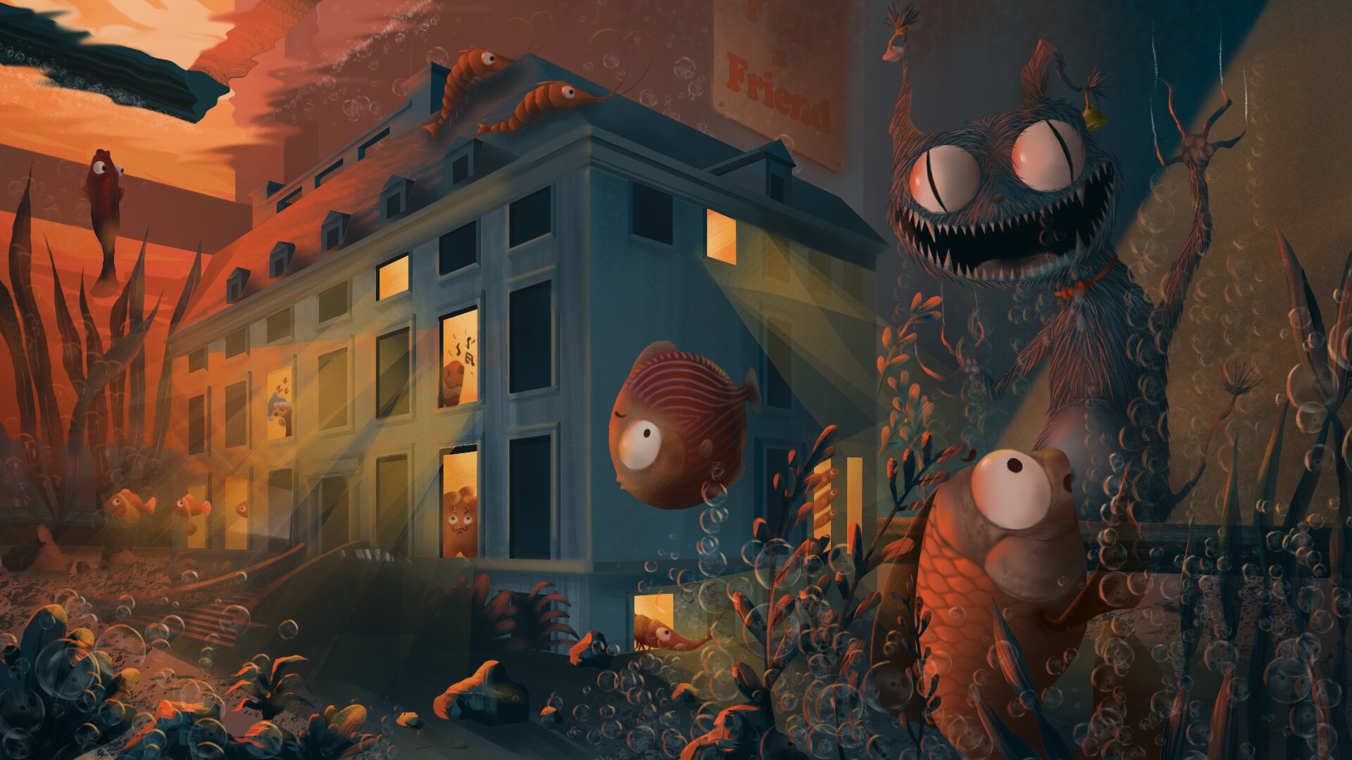 ArtStation - Fish Tank