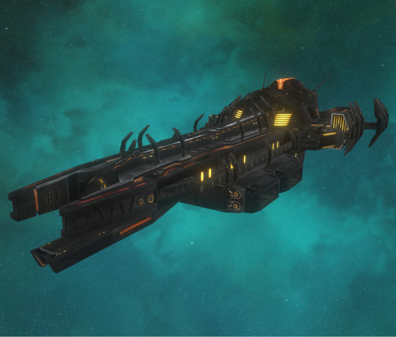 ArtStation - Great Space Ship: Goliath