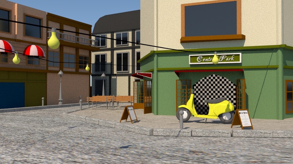 ArtStation - Mini city