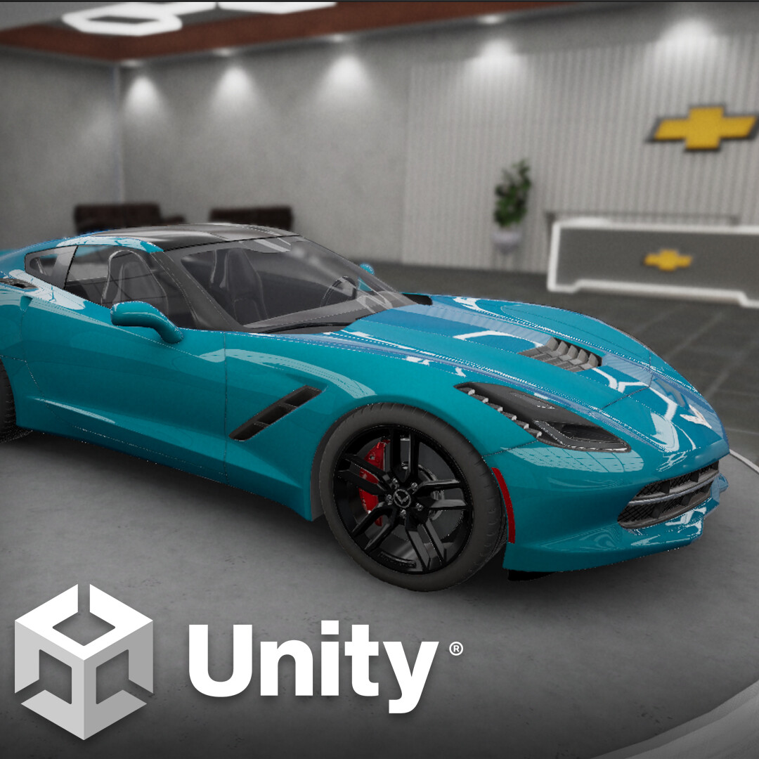 ArtStation - chevrolet-c7 Unity WebGL