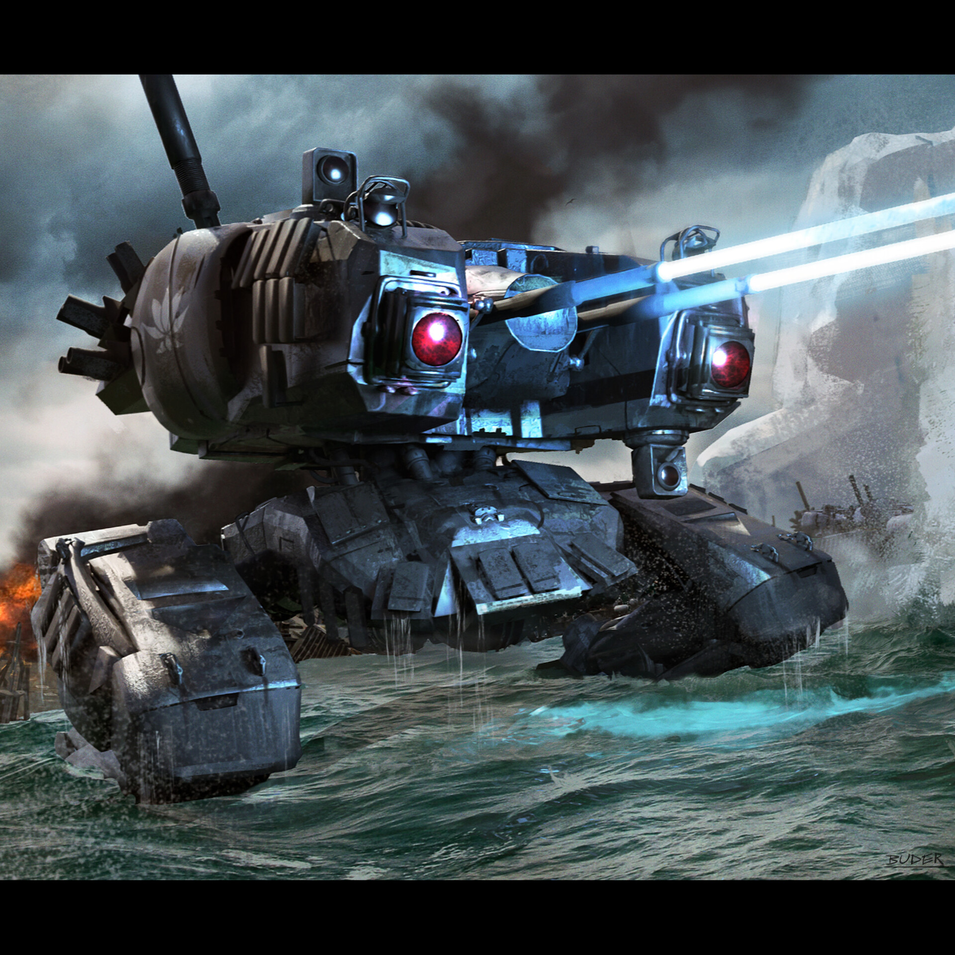 ArtStation - Amphibious landing