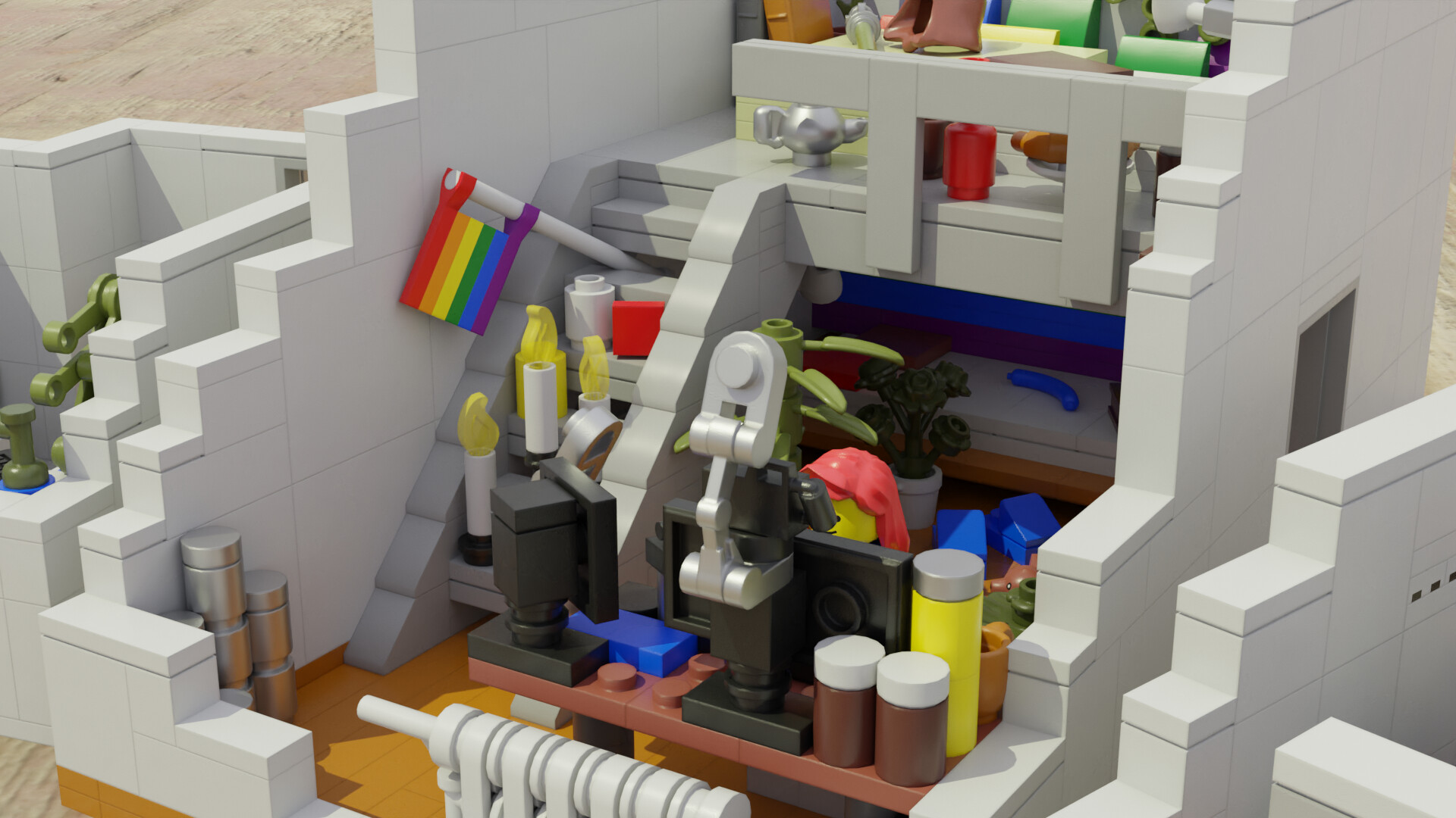 ArtStation - LEGO Ideas: Taylor Swift Lookalike Twitch Streamer Rebelnae