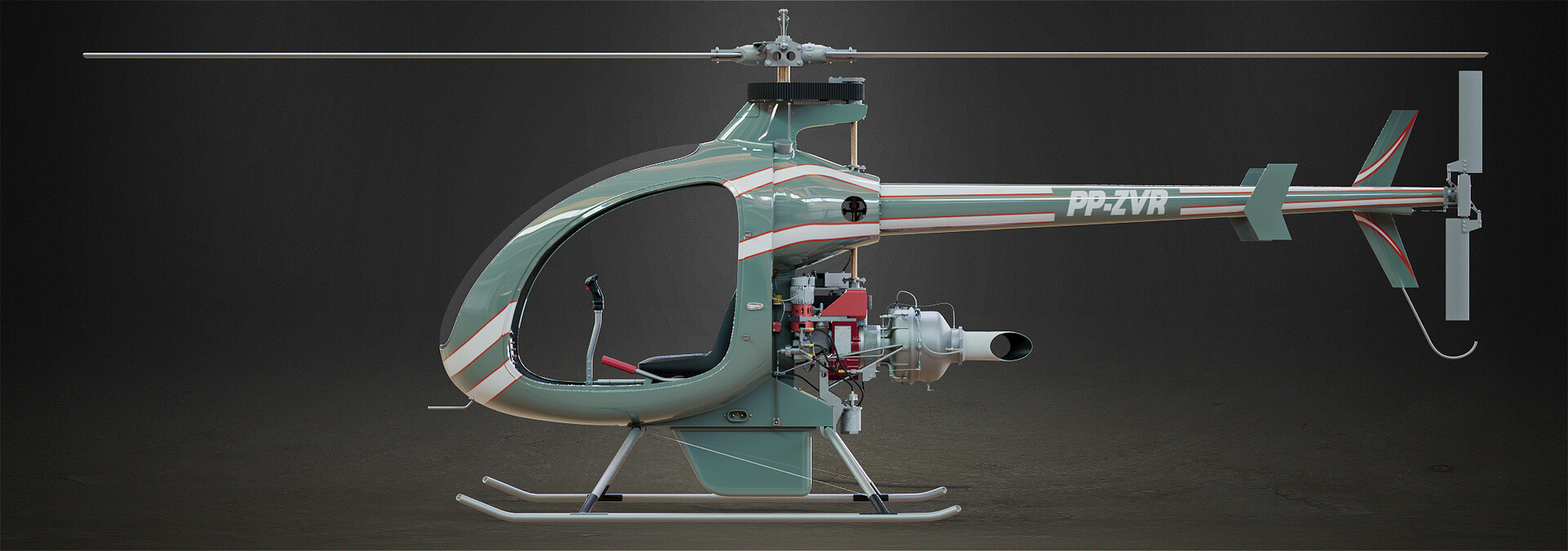 ArtStation - XET Helicopter