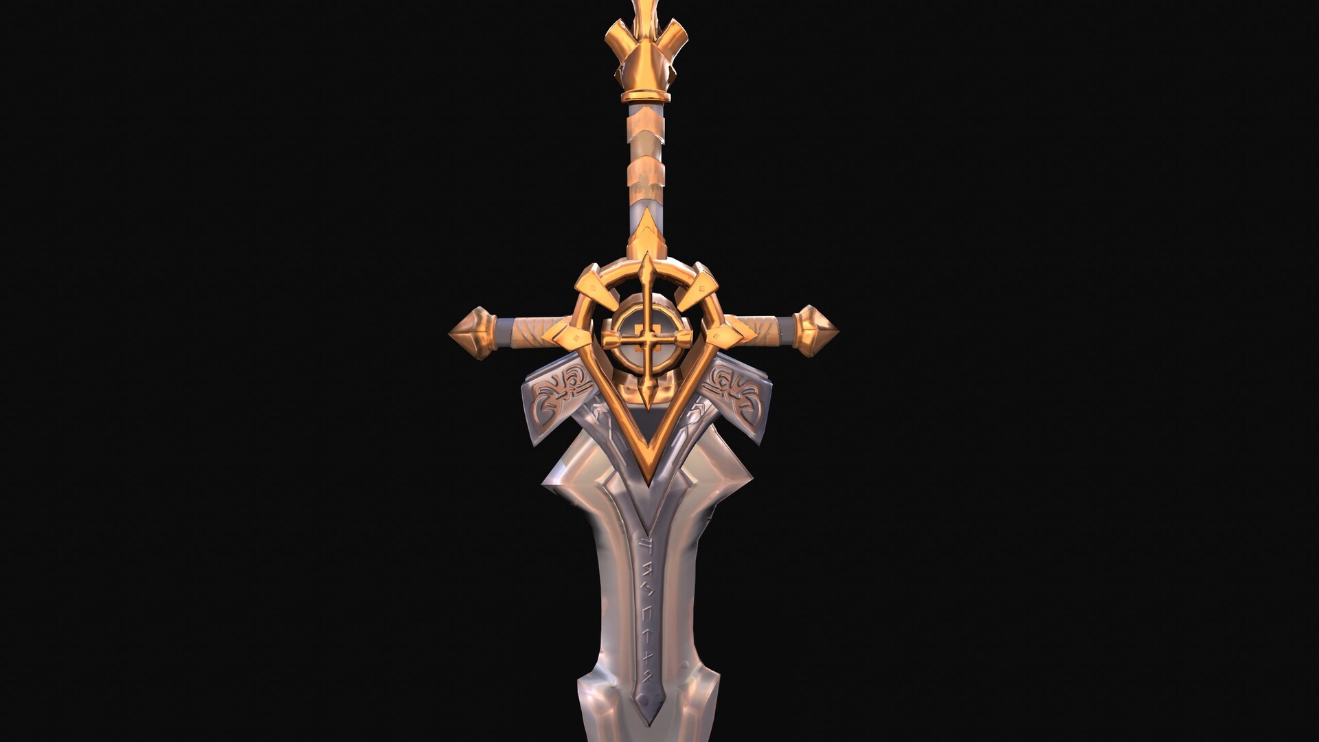 ArtStation - 3D stylized sword