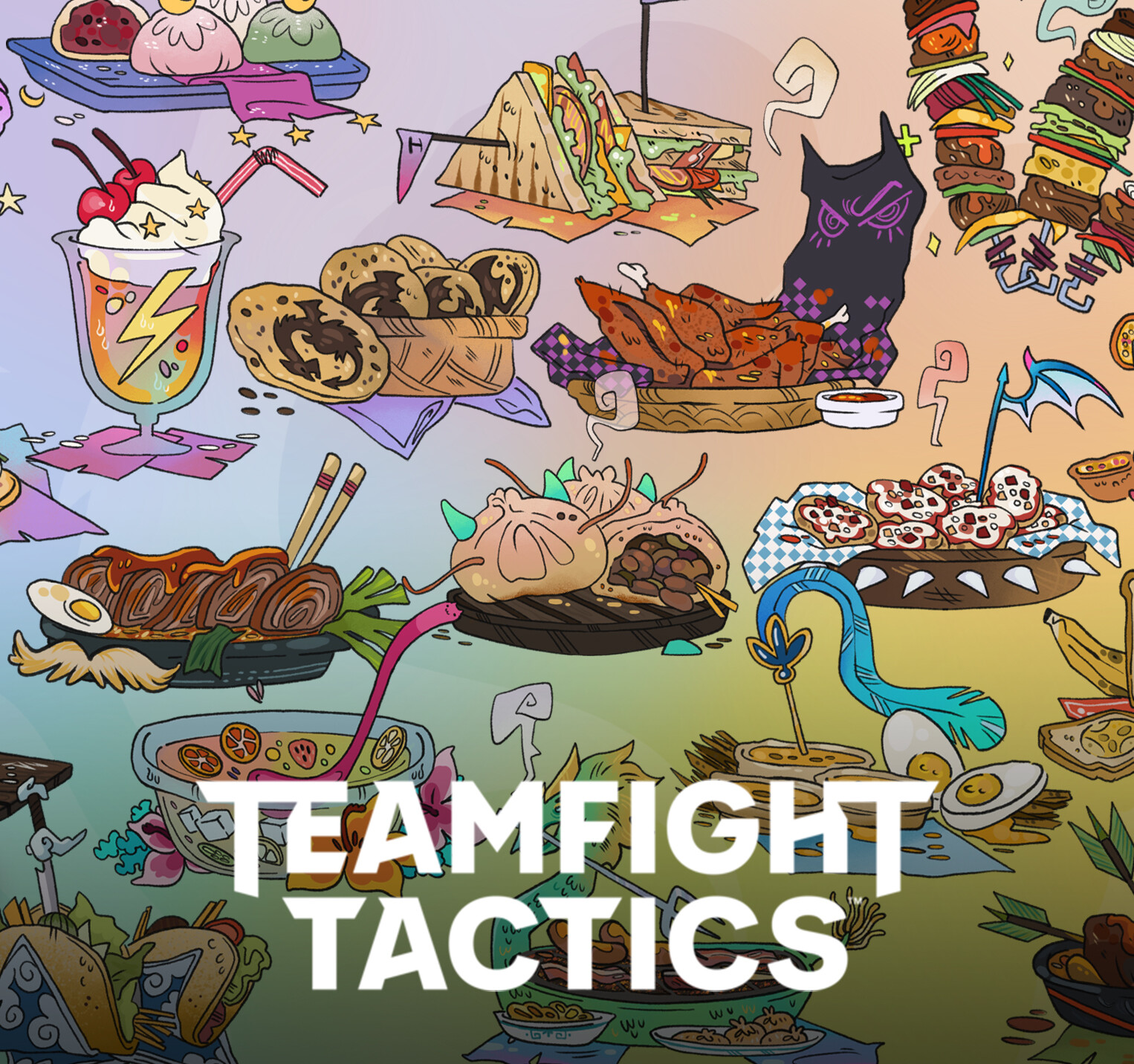 ArtStation - TFT Dragonlands Menu