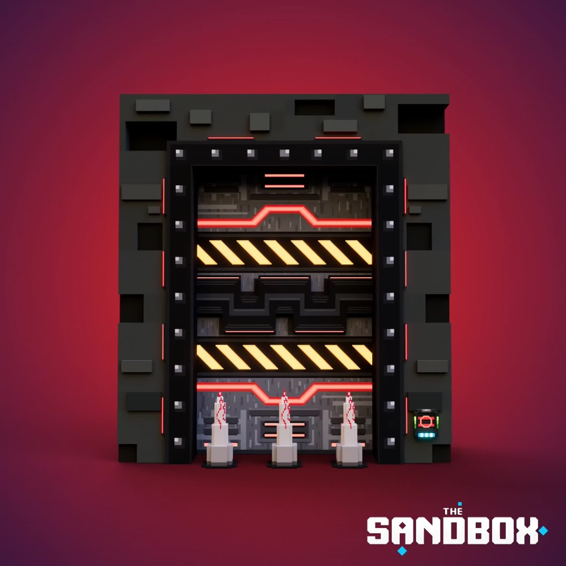 ArtStation - Anti Bomb Door - CF Alien Invasion