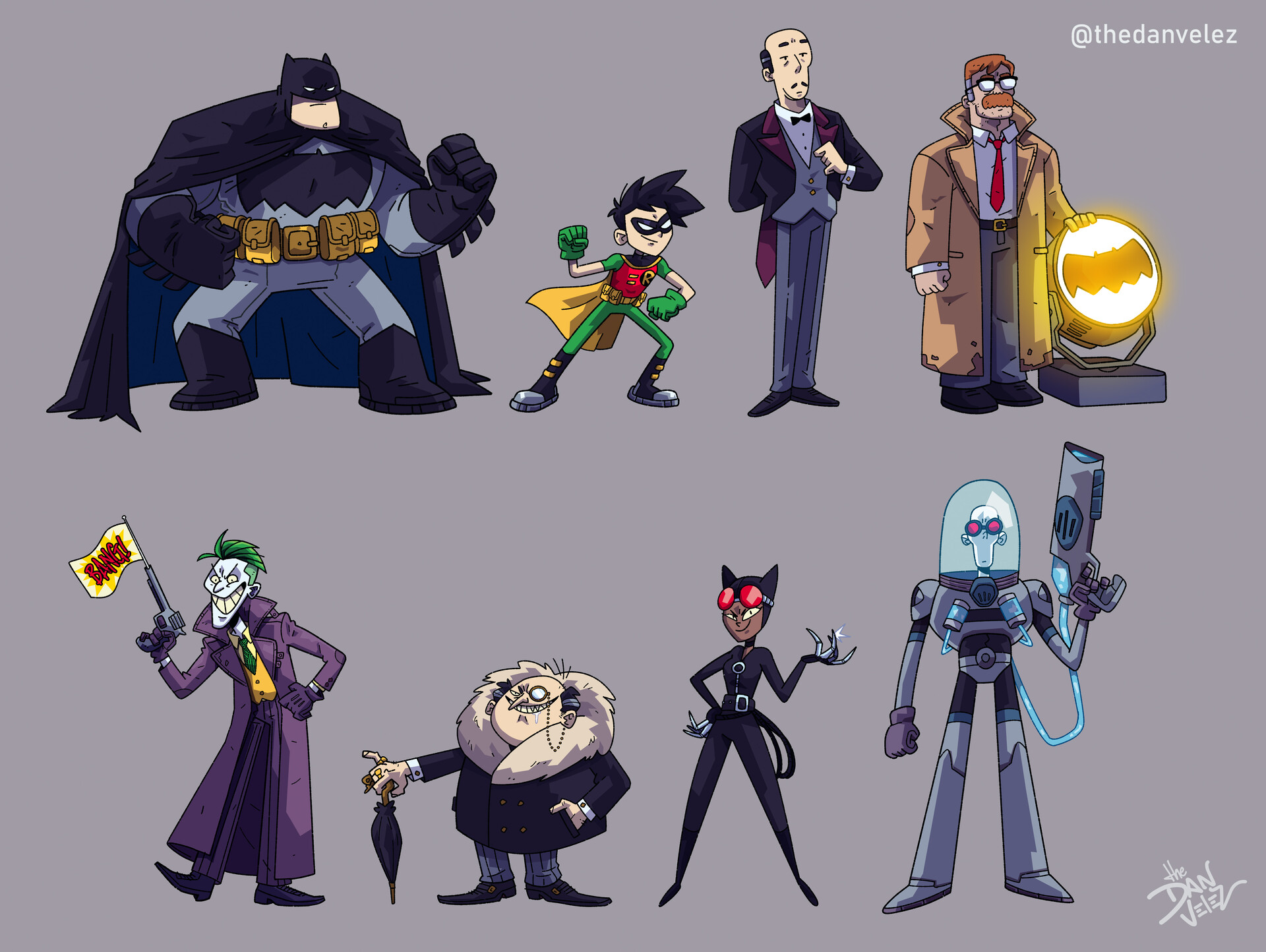 ArtStation - Gotham Characters - Concept Art