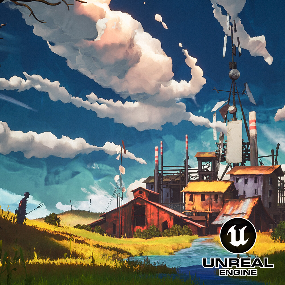 ArtStation - Liquid fields-UE5