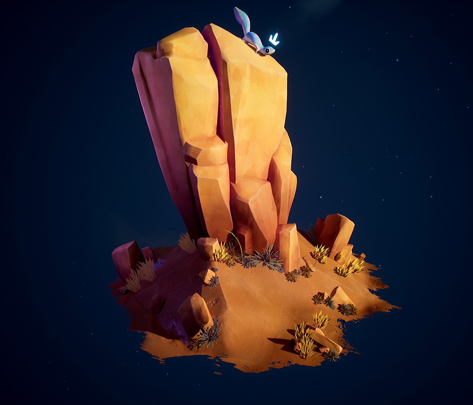 ArtStation - Rock Study - Desert