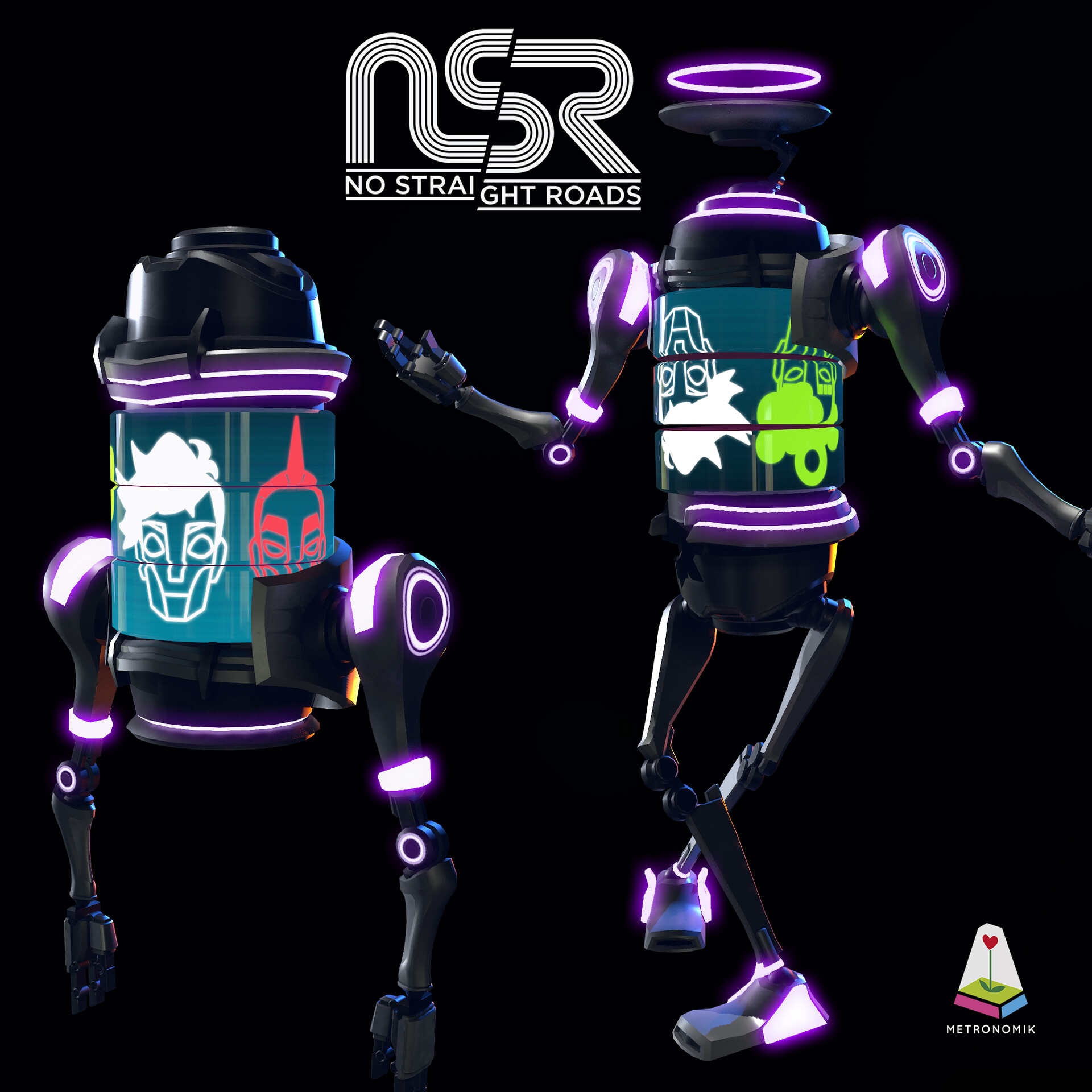 ArtStation - No Straight Roads | Slot Machine Robot