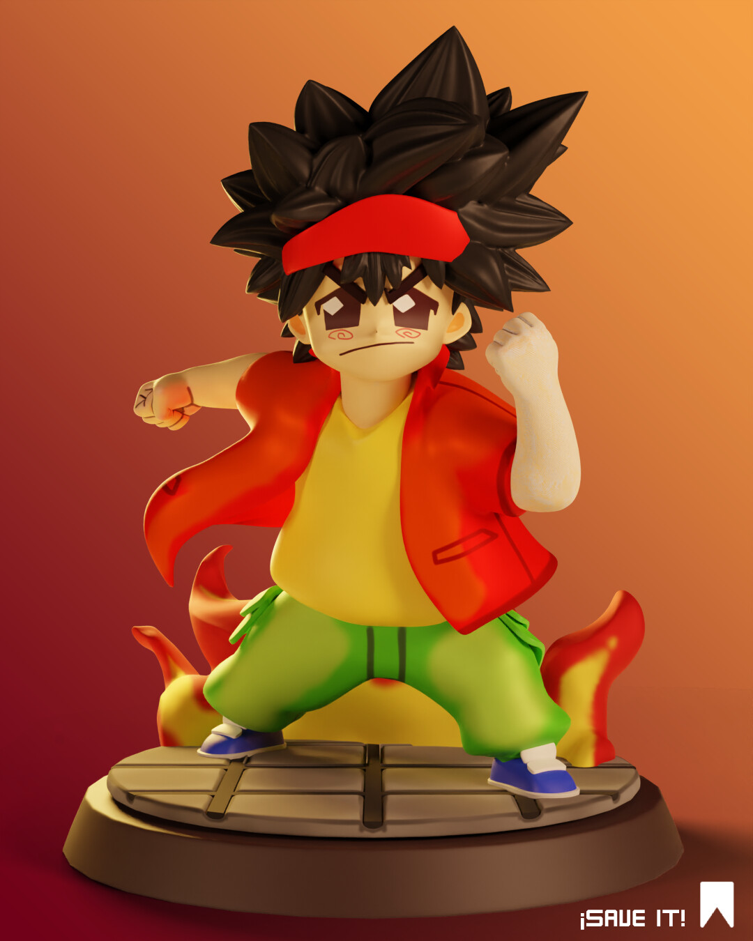 ArtStation - High - Dotto! Koni-chan FanArt