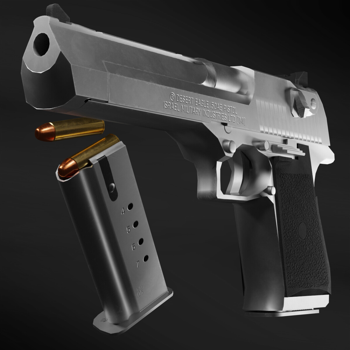 ArtStation - Desert Eagle Mark VII 50AE