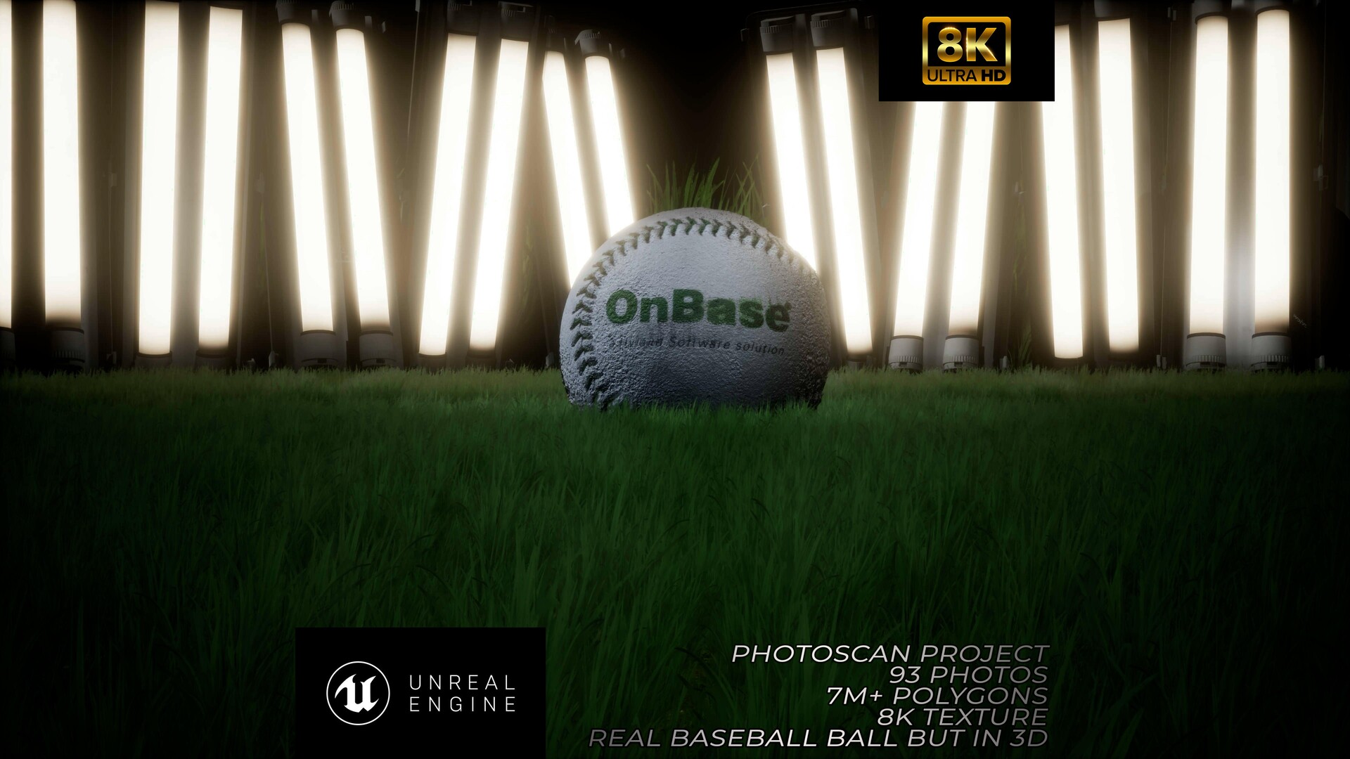 ArtStation - | First Photogrammetry Baseball project but in 8k 60 fps ...