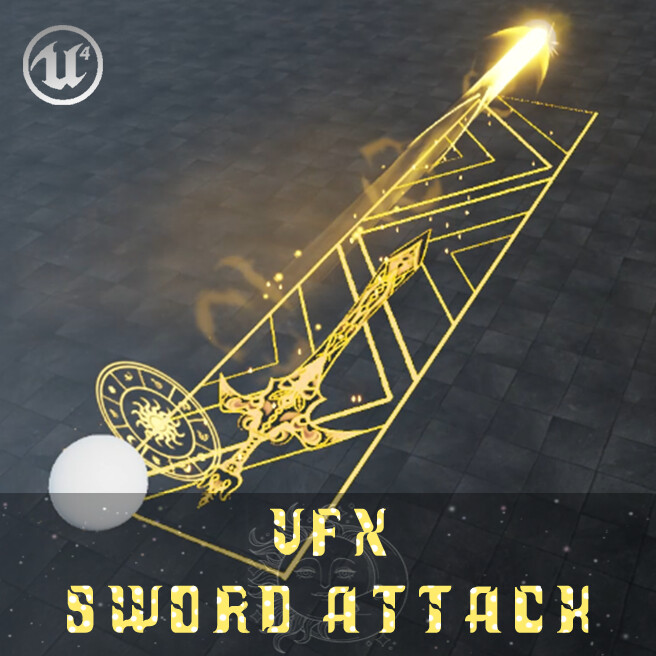ArtStation - VFX Sword attack (Student project)