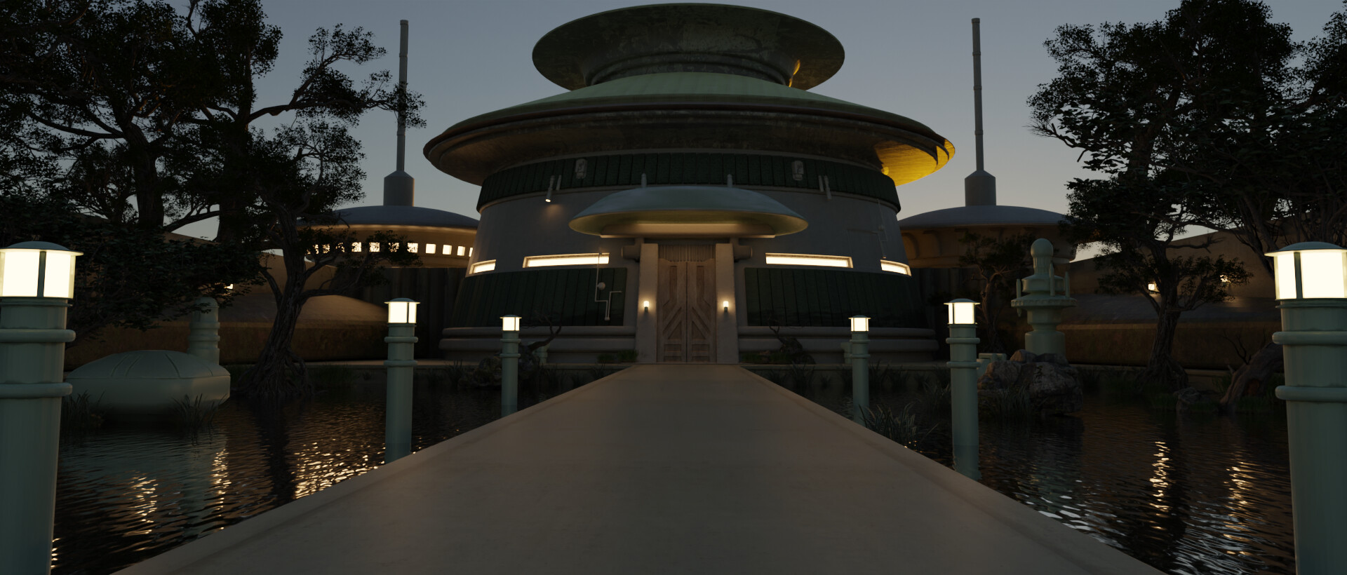 ArtStation - STAR WARS MANDALORIAN (scene)