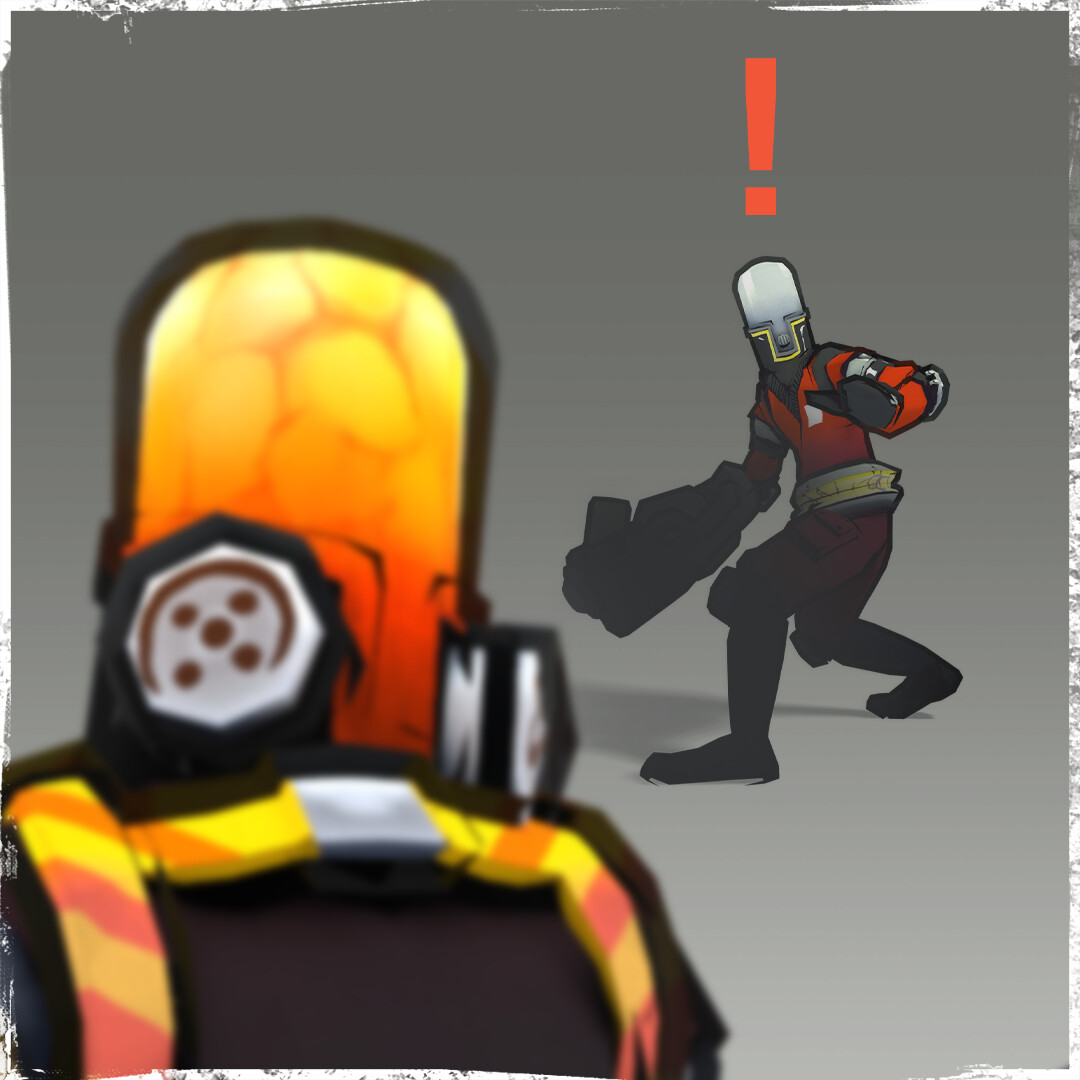 ArtStation - For the Loop - Character and Boss