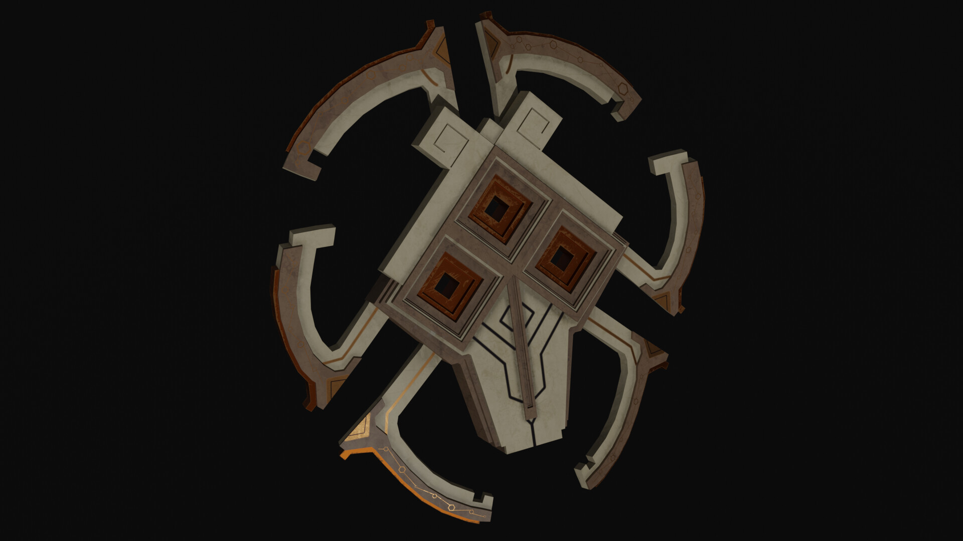 ArtStation - Nomai Mask - Outer Wilds