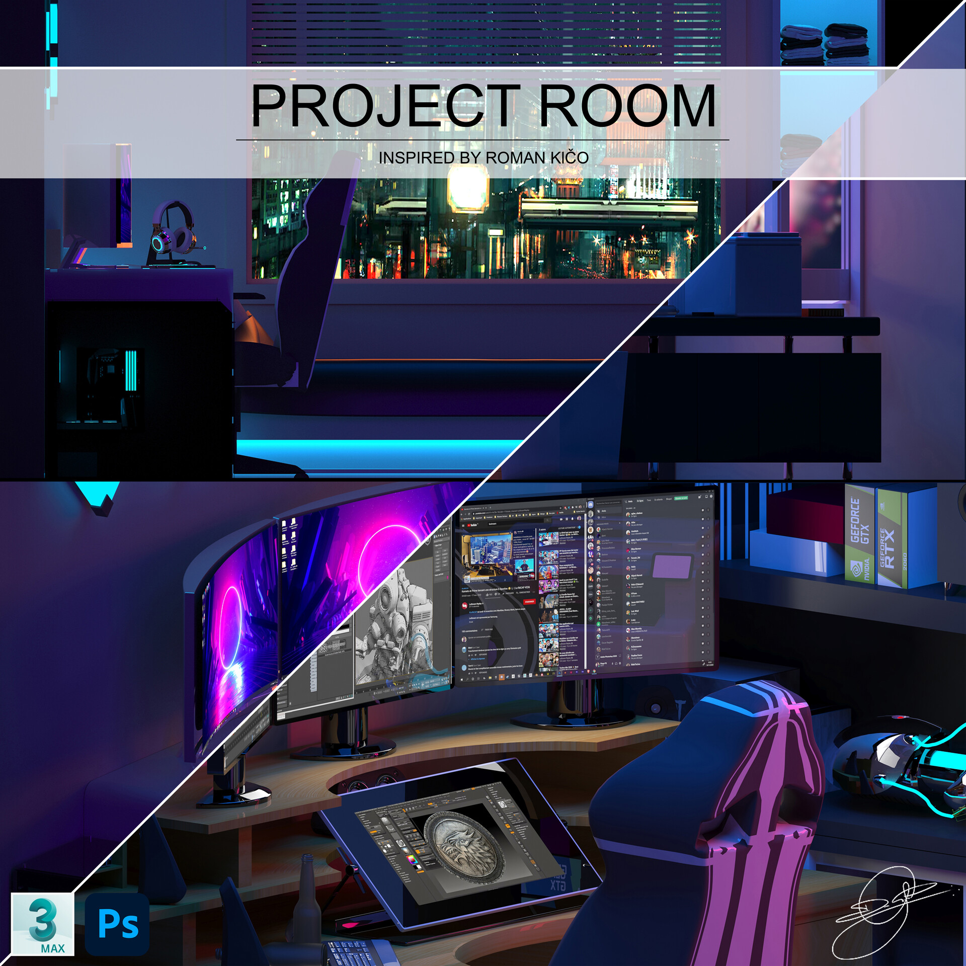 ArtStation - Project Room