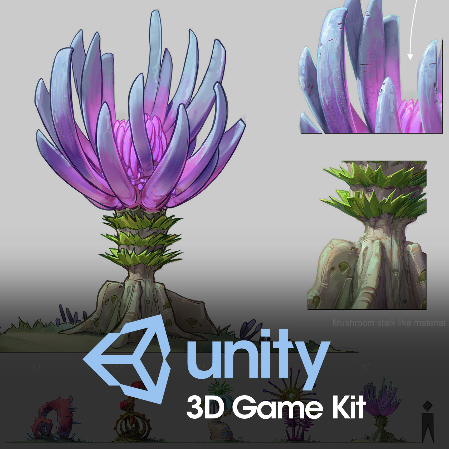 ArtStation - Unity 3D Game Kit - Vegetation Exploration