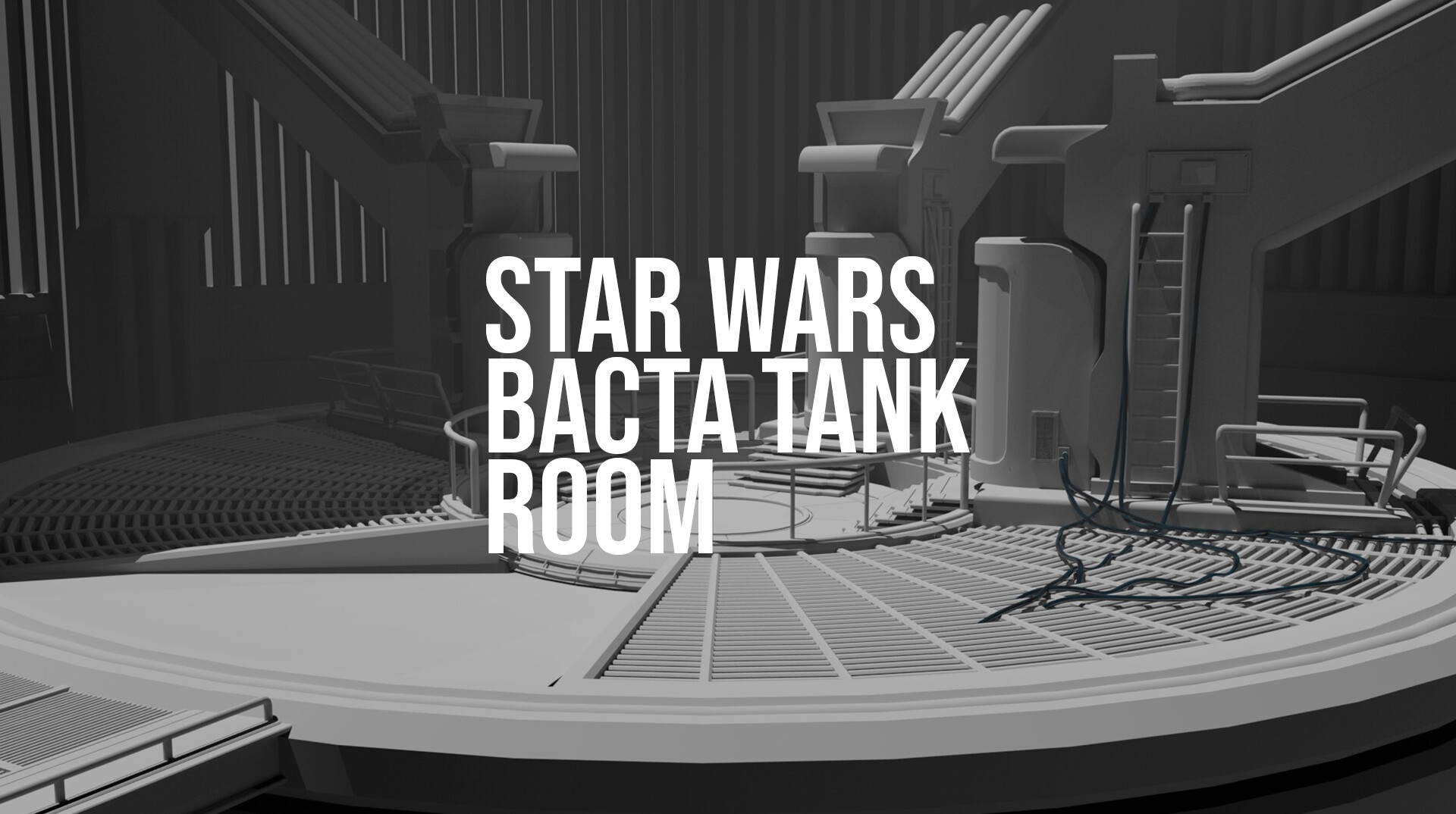 ArtStation - Star Wars: Bacta Tank Room