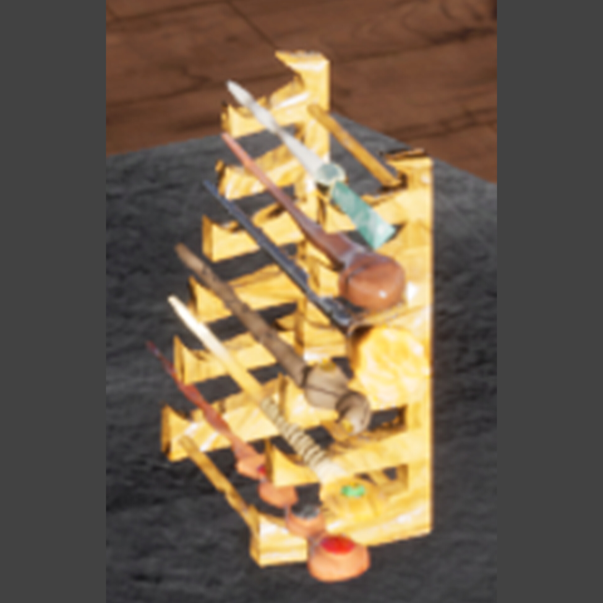 ArtStation - Magic Wands and stand