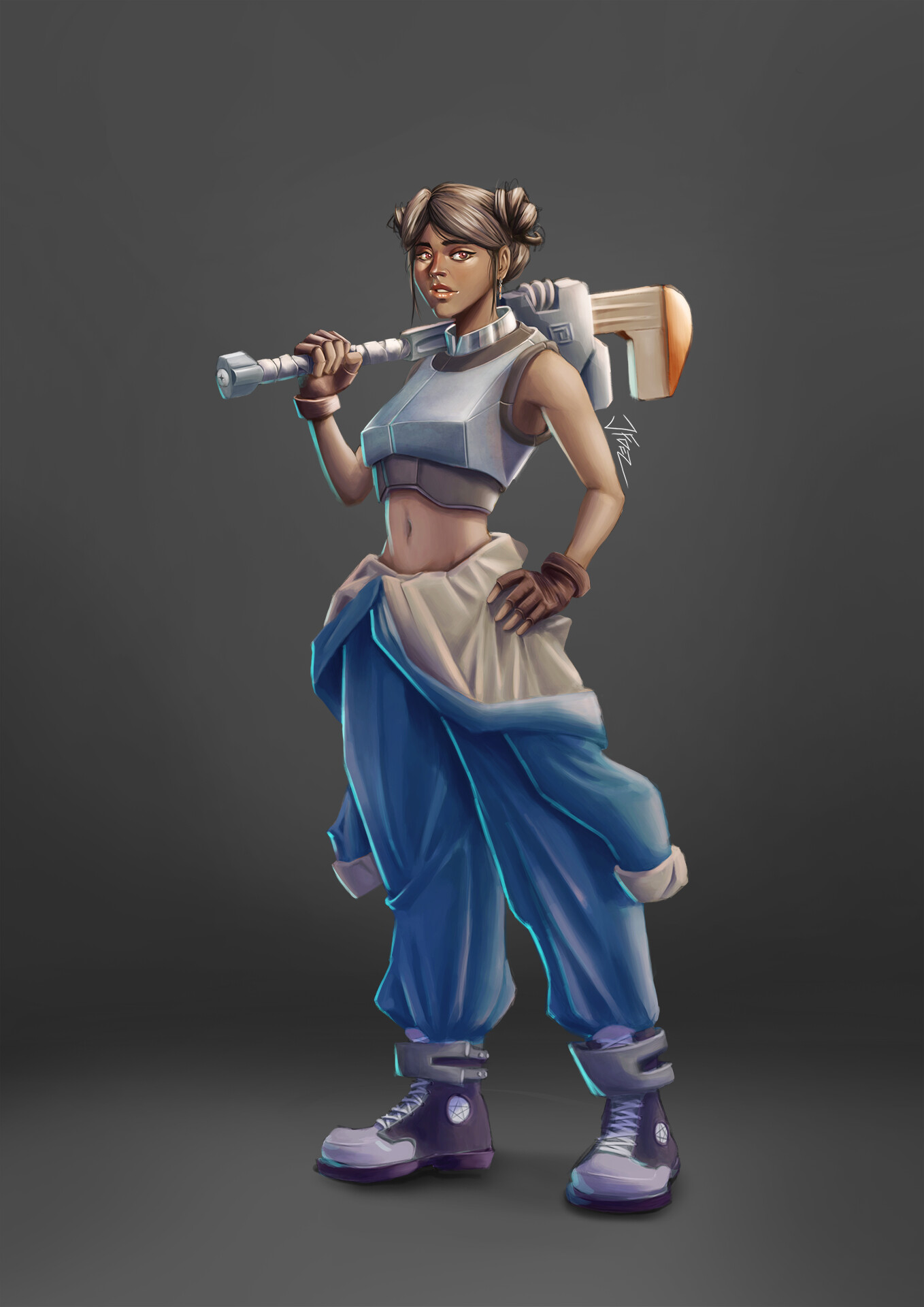 ArtStation - Engineer Character Design