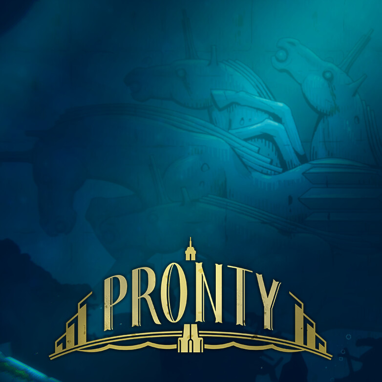 ArtStation - "Pronty" game scene art. Made in Unity.