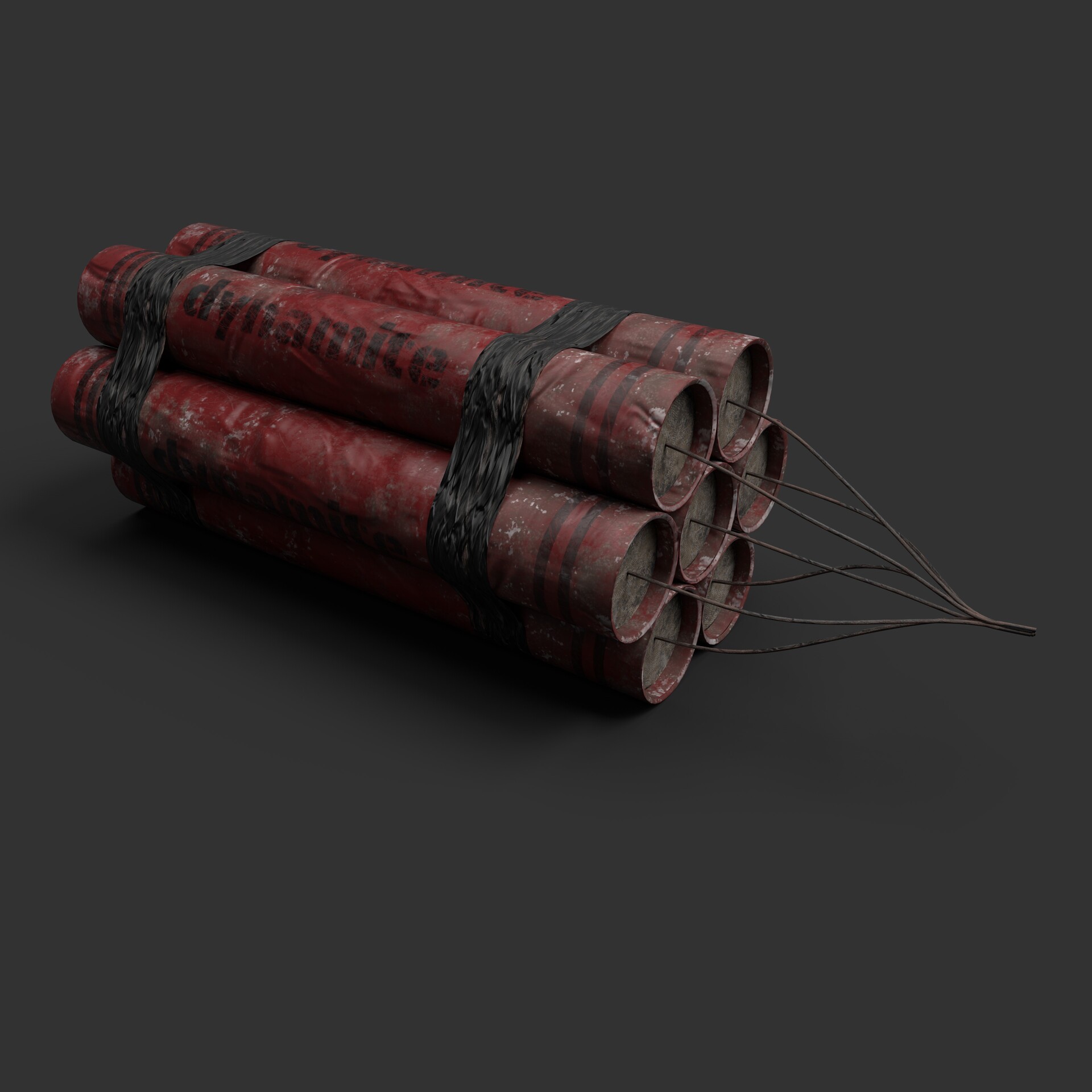 ArtStation - dynamite game ready assest