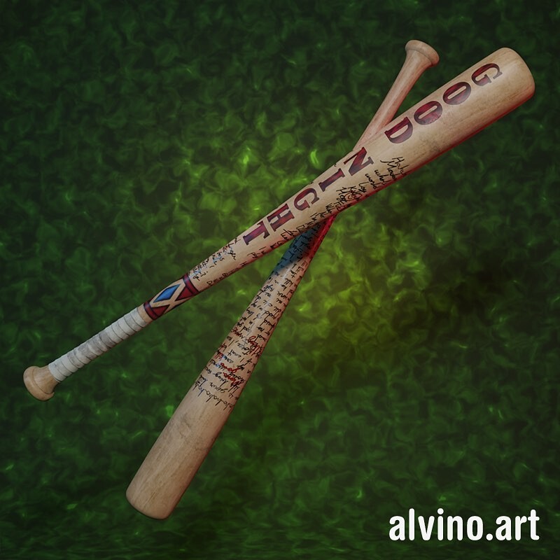 ArtStation - Harley Quinn’s Bat
