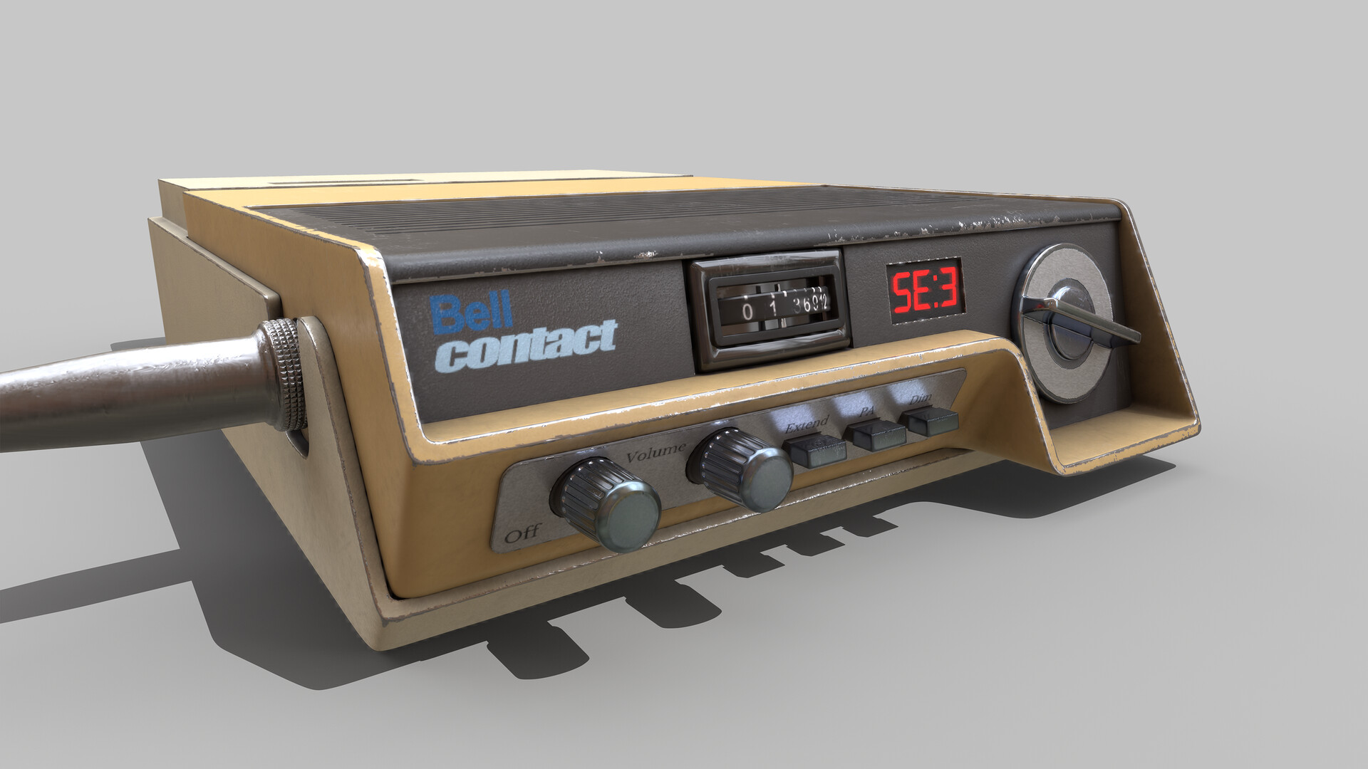 ArtStation - Retro ham Radio