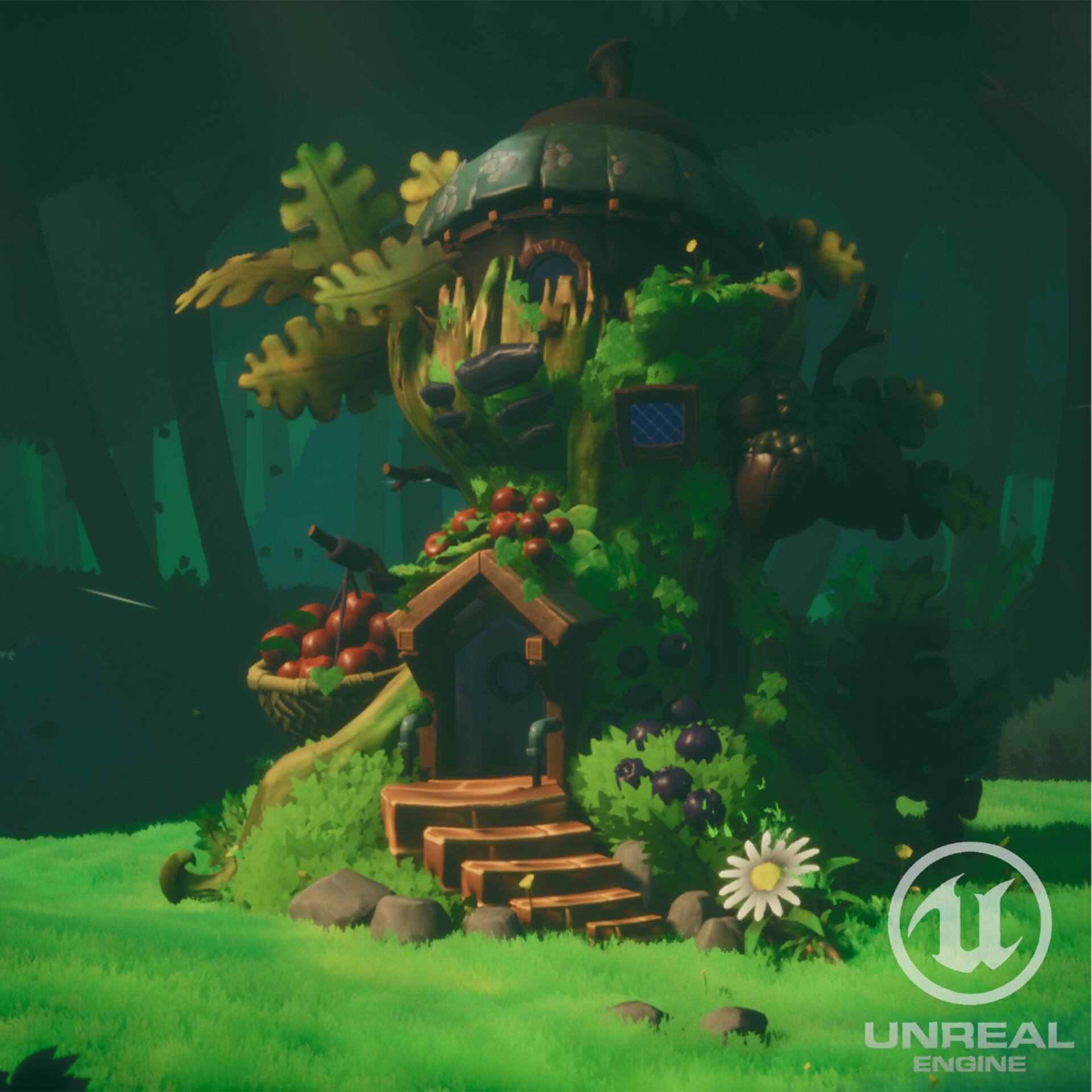 ArtStation - Acorn House