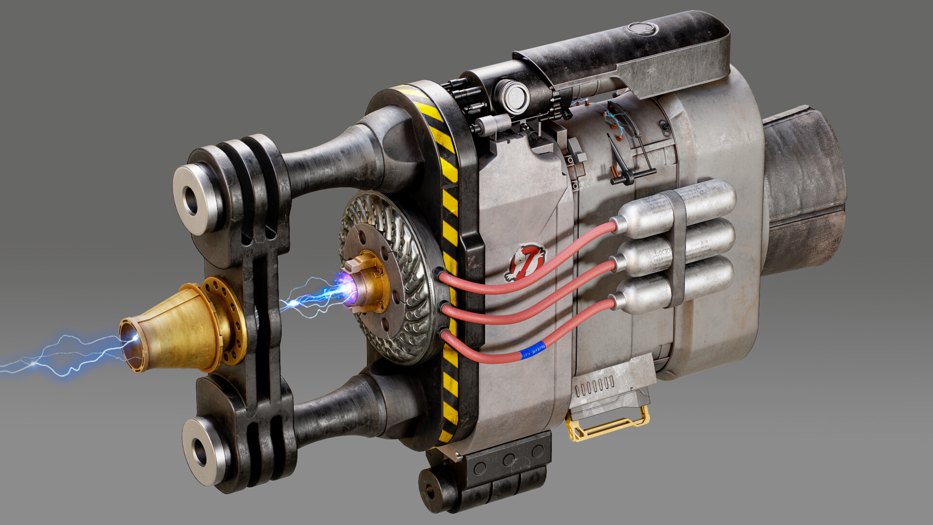 ArtStation - Weapons from ghostbusters