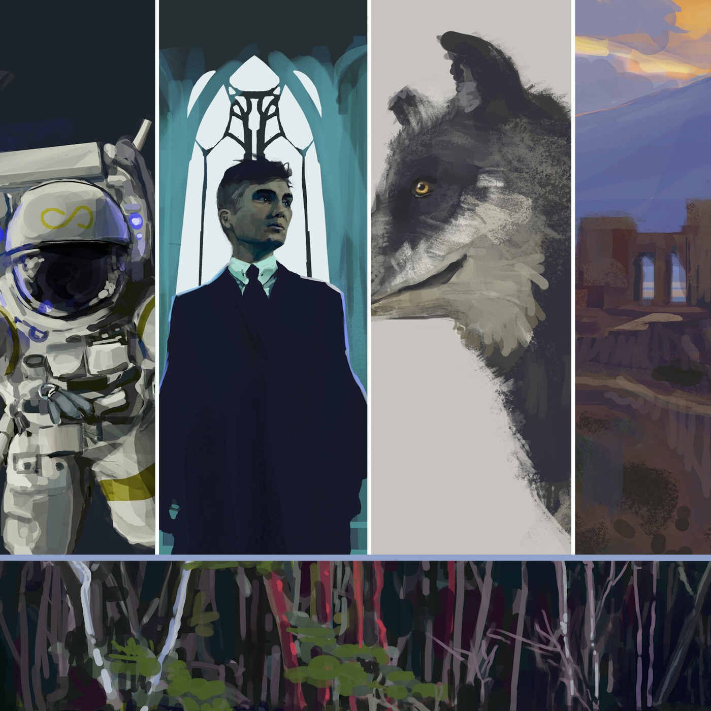 ArtStation - Speedpaints