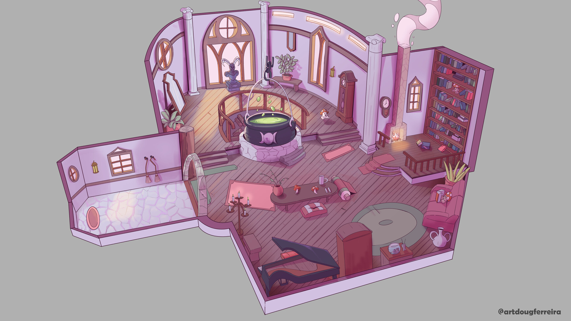 ArtStation - Witch's office