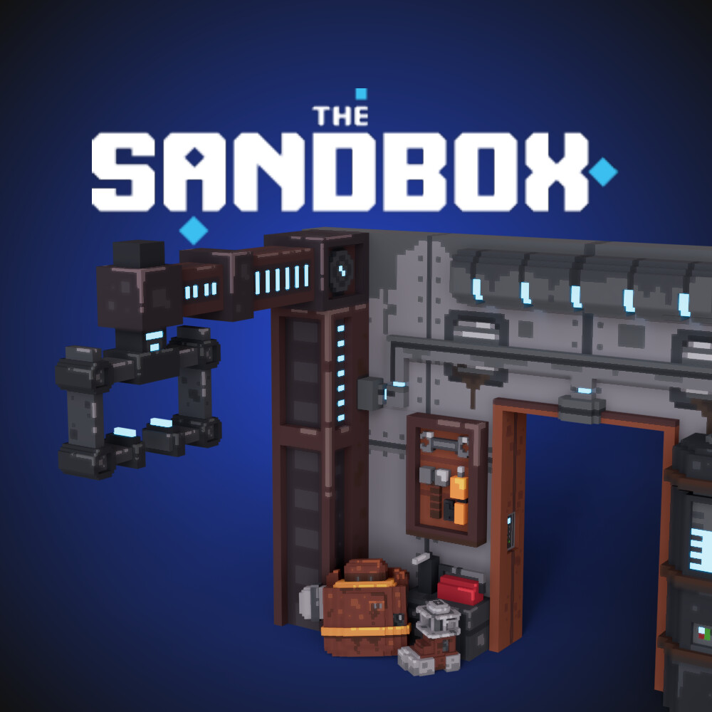 ArtStation - Kron Repair Bay Façade - The Sandbox