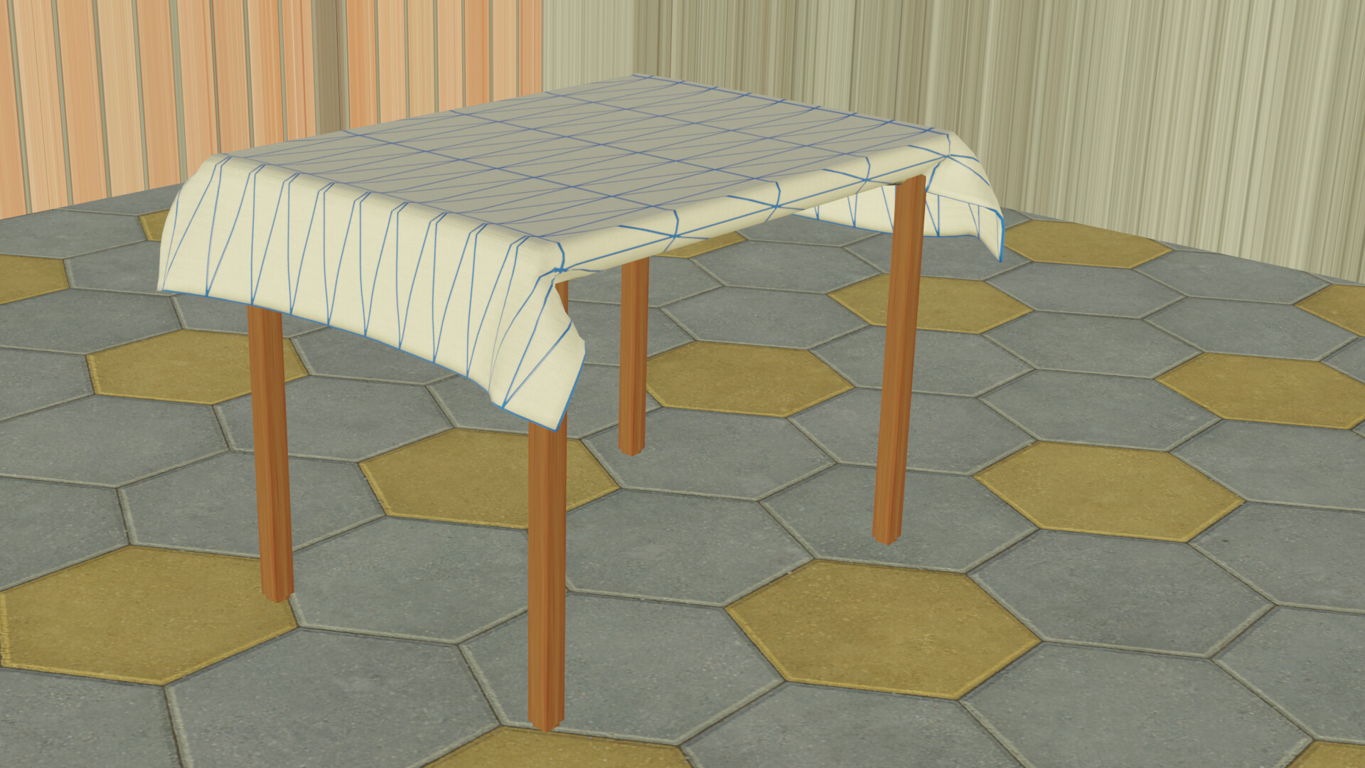 ArtStation - Table Cloth 3D Animation.